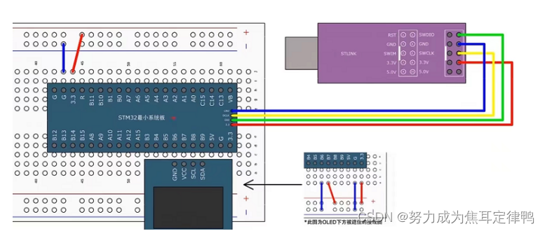 OLED显示屏(内含：1.调试方式+2.OLED简介+3.硬件电路+4.驱动函数+5.软件代码部分+6.代码部分注释)-阿里云开发者社区