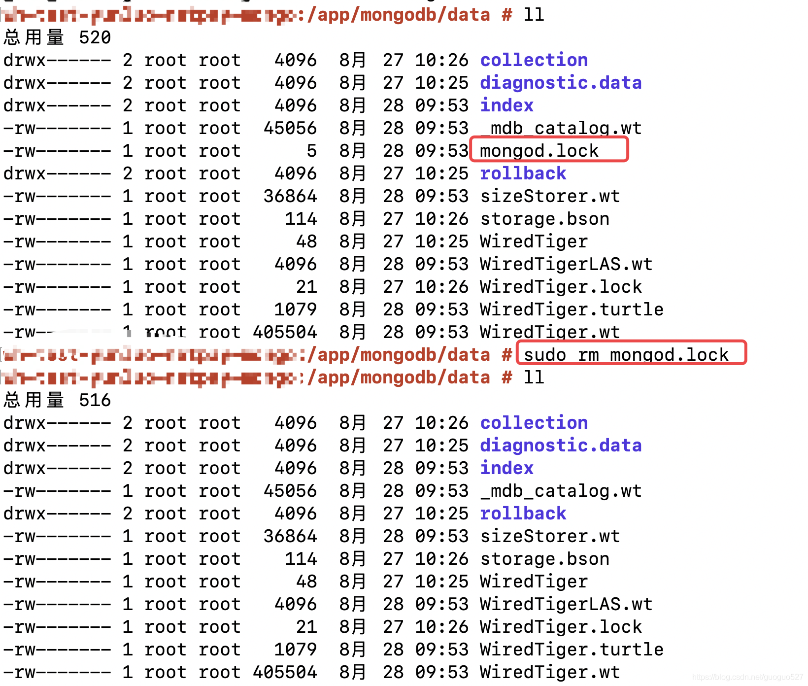 使用mongod启动mongo数据库时报错ERROR: child process failed, exited with error number 100-阿里云开发者社区