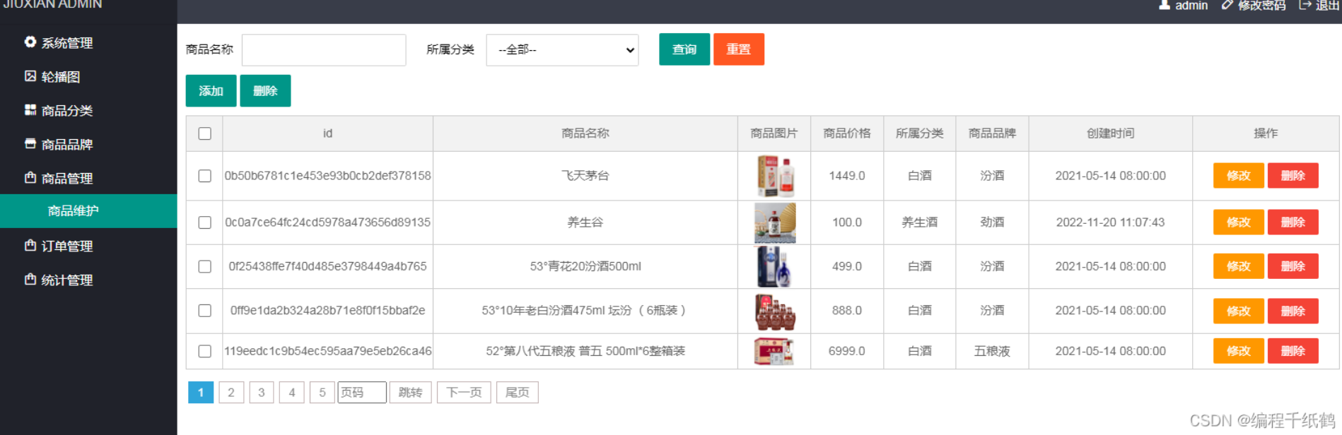 酒水商城基于springboot实现酒水商城系统 阿里云开发者社区