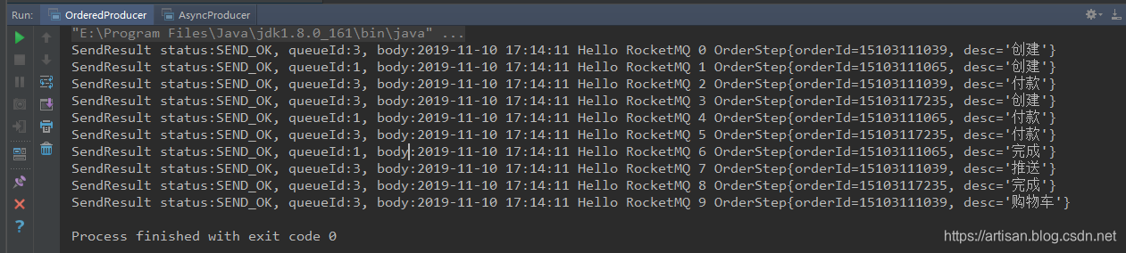 RocketMQ-初体验RocketMQ(07)-使用API操作RocketMQ_顺序消息 ordermessage-阿里云开发者社区