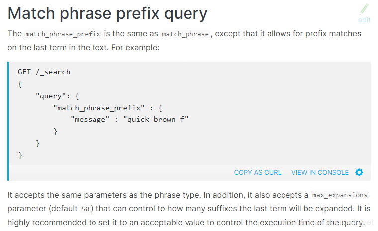 白话Elasticsearch22- 深度探秘搜索技术之match_phrase_prefix实现search-time搜索推荐-阿里云开发者社区