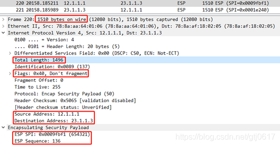 填坑：IPsec不同安全协议的报文封装结构对比-阿里云开发者社区