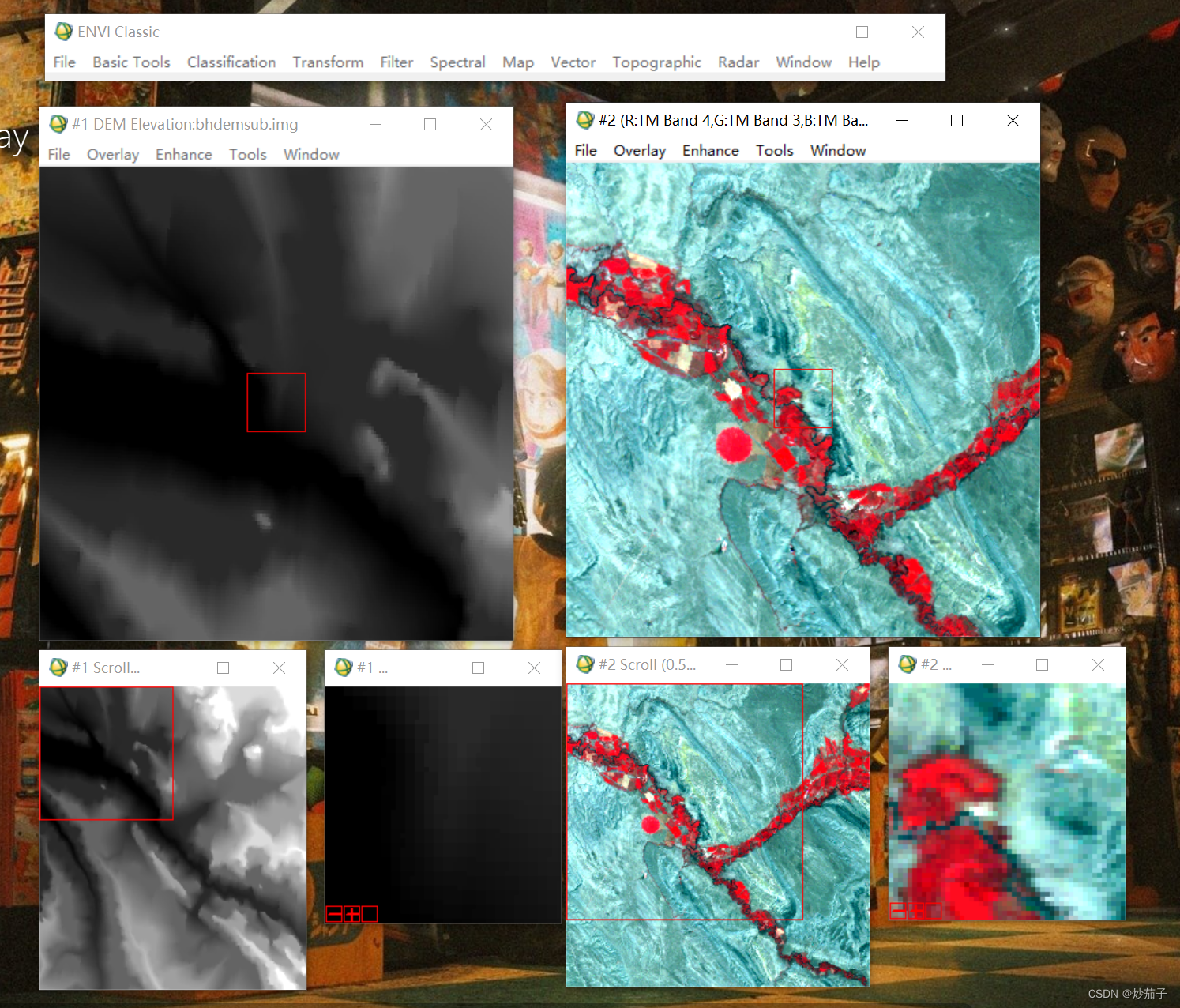 ENVI Classic：如何加载栅格数据(Img/DEM)和矢量数据(evf of ROI)?-阿里云开发者社区