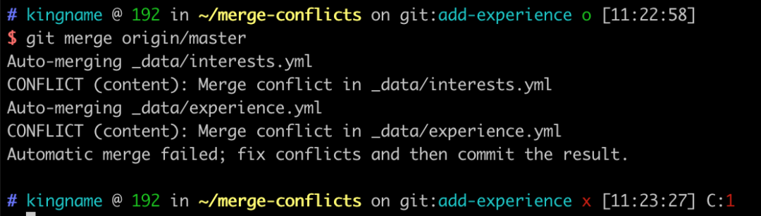 手把手教学，如何解决 git 冲突？-阿里云开发者社区
