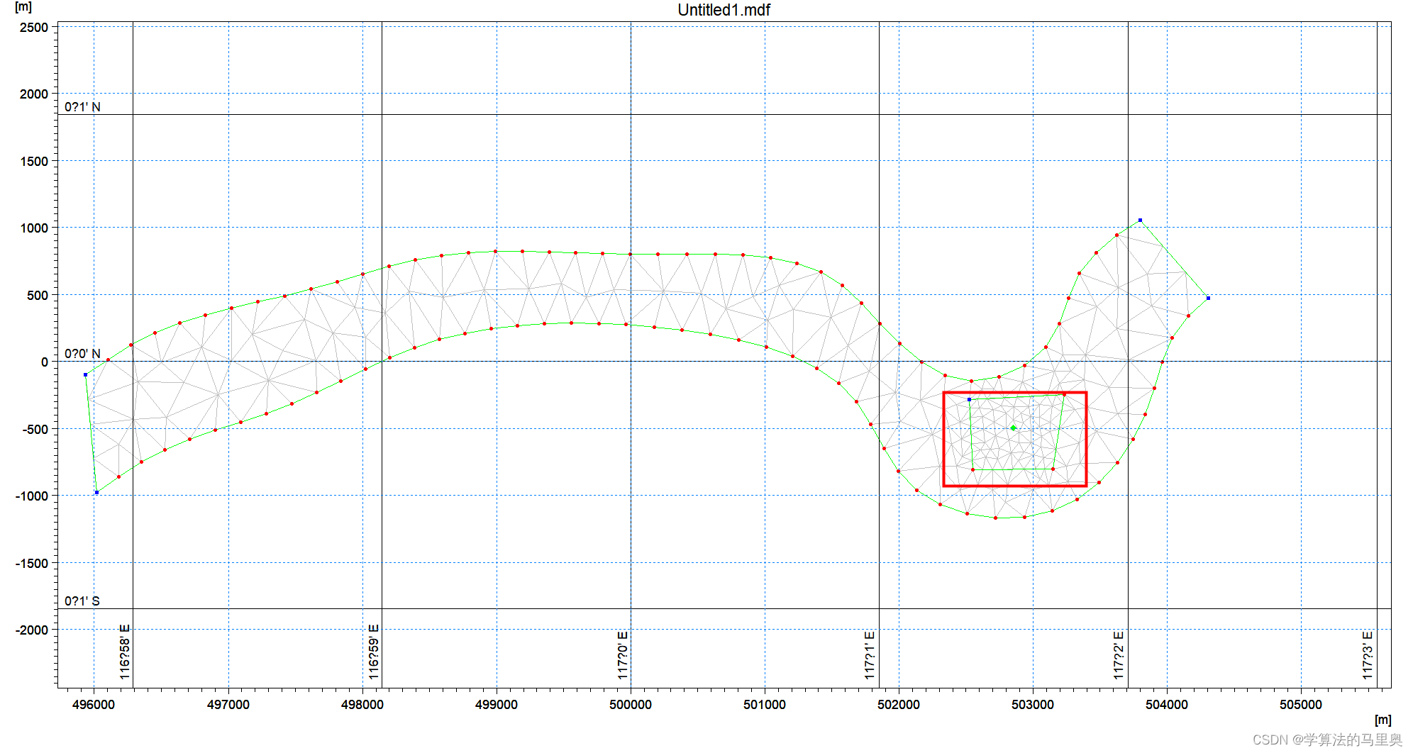 MIKE 21教程使用MeshGenerator生成编辑局部加密及导出网格-开发者社区-阿里云