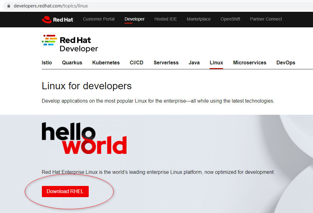 【小技巧分享】RHEL8.2 ISO镜像获取方法-阿里云开发者社区