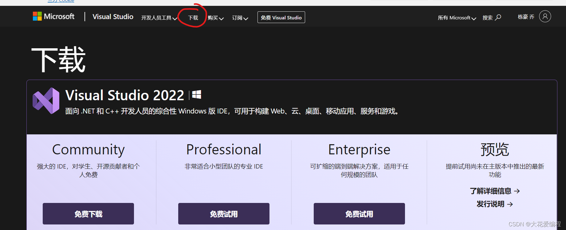 VS2019官网下载与安装教程-开发者社区-阿里云