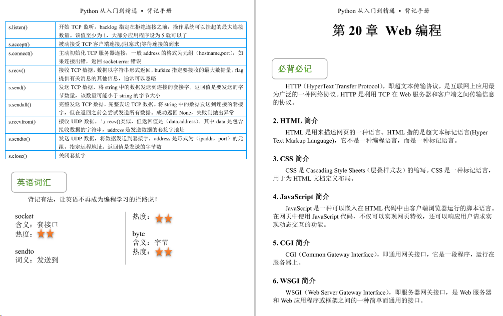 GitHub天花板！清华大佬纯手码的《python背记手册》火了！-阿里云开发者社区