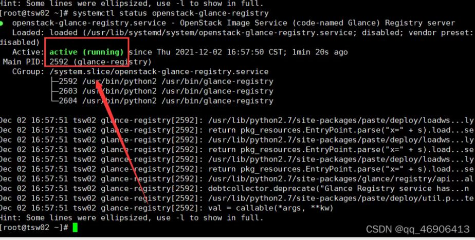openstack-glance-api 启动失败-阿里云开发者社区