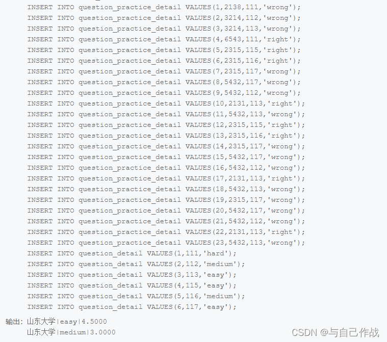 多表查询链接查询SQL24 统计每个用户的平均刷题数-阿里云开发者社区