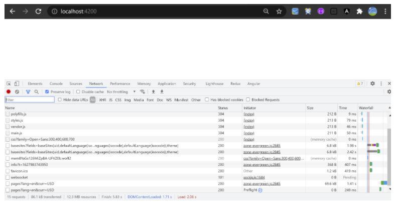SAP Spartacus ng serve 之后，localhost 4200 会后面自动添上 electronics-spa 吗？-阿里云开发者社区