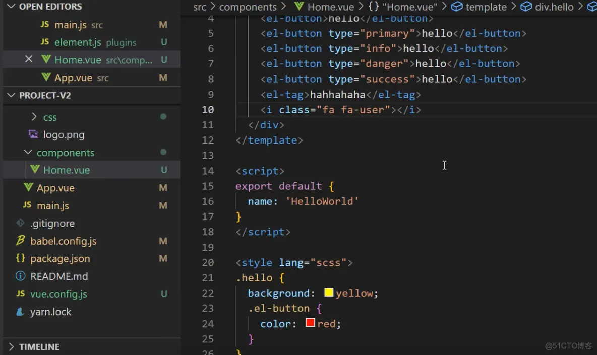 前端学习笔记202305学习笔记第二十二天-vue3.0-图标库安装使用-阿里云开发者社区
