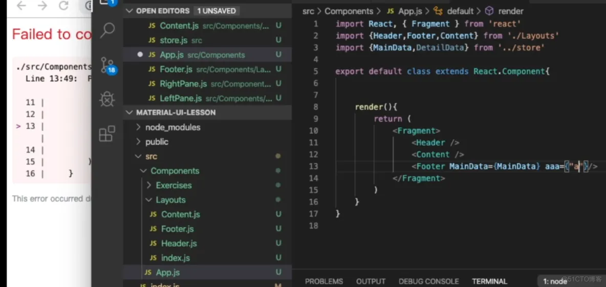 前端学习笔记202306学习笔记第五十二天 Reactjs And Material Ui之构造数据，tabs和grid部分的点击事件上之2