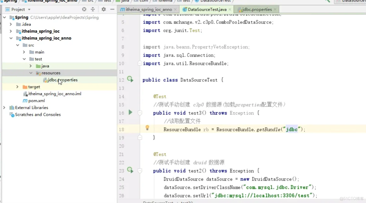 java202304java学习笔记第六十天-ssm-spring配置文件-抽取jdbc.properties文件-阿里云开发者社区