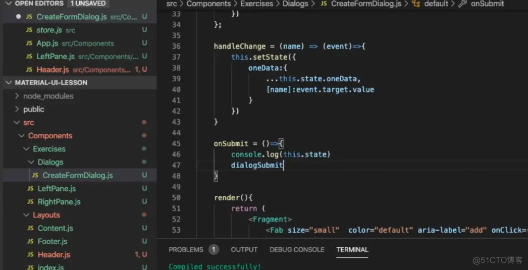 前端学习笔记202306学习笔记第五十四天 Reactjs And Material Ui之编辑表单 封装form组件6 阿里云开发者社区 9778