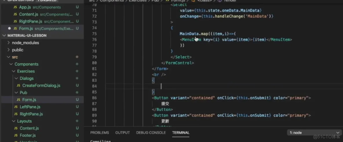前端学习笔记202306学习笔记第五十四天-react.js & material-ui之编辑表单 封装form组件7 -阿里云开发者社区