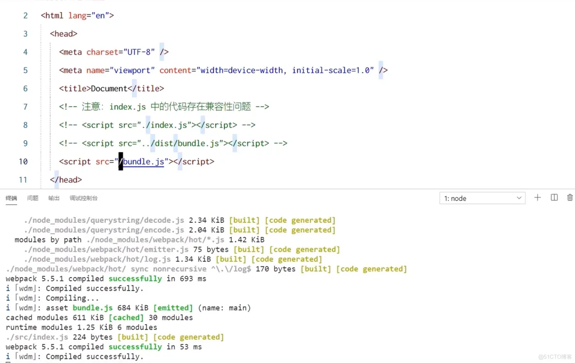前端学习笔记202303学习笔记第三天-Vue3.0-webpack访问自动打包生成的文件1-阿里云开发者社区