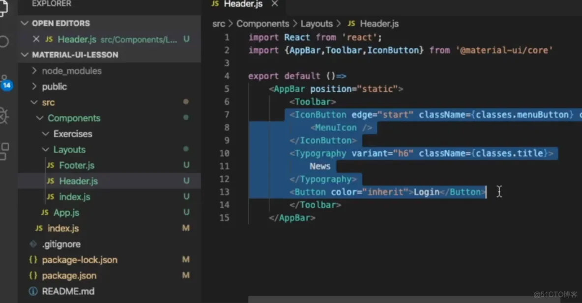 前端学习笔记202306学习笔记第五十二天-react.js & material-ui之AppBar,Tabs和Grid，papar使用2-阿里云开发者社区