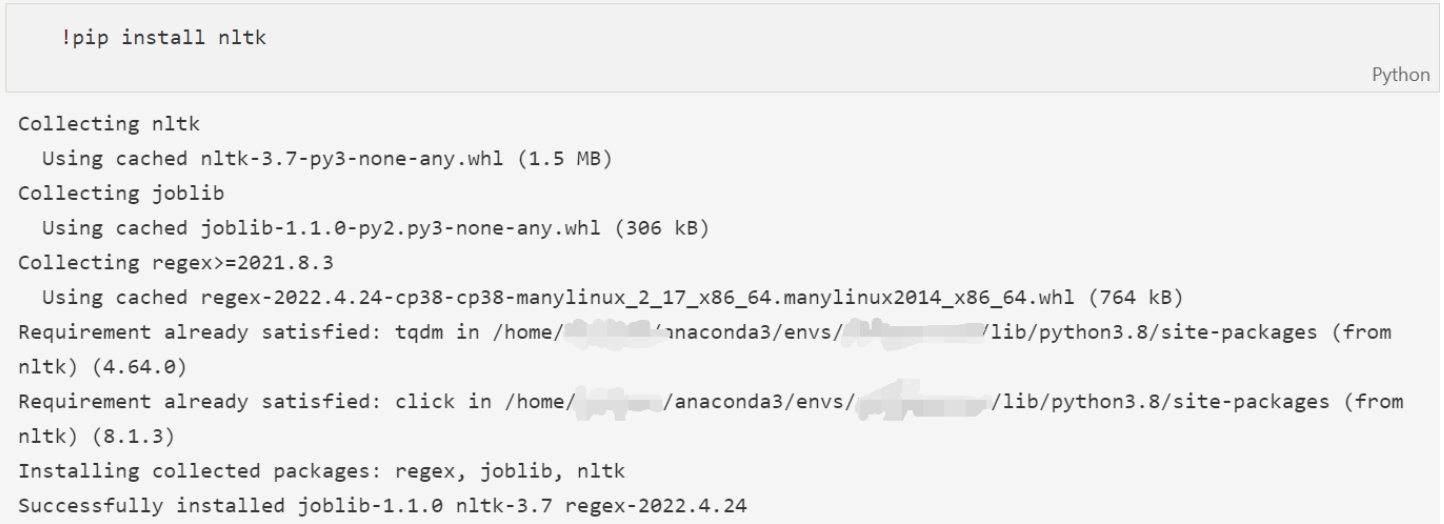 NLTK安装教程-阿里云开发者社区