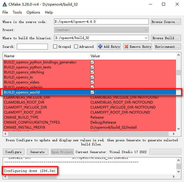 opencv4.6编译32位-阿里云开发者社区