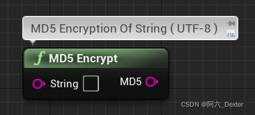 MD5 Encryption Of String ( UTF-8 ) / UE4 DTMd5 Plugin description-阿里云开发者社区