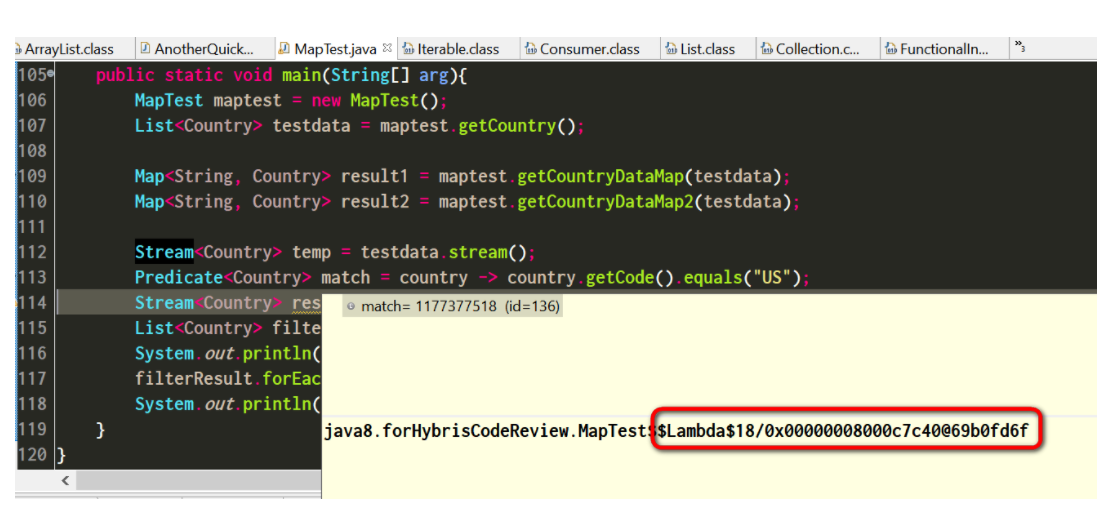 Java 8 Predicate 