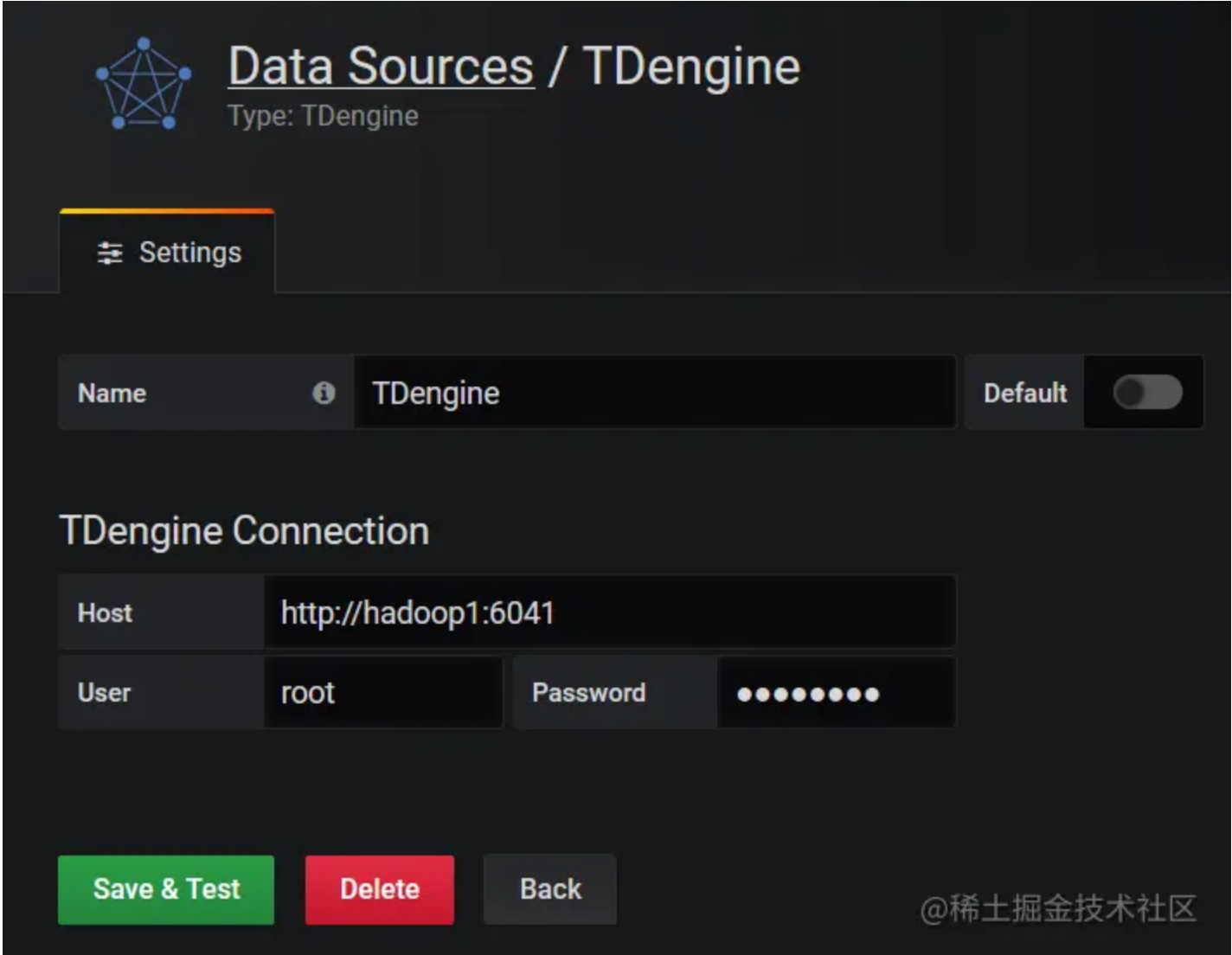 7-TDengine集成Grafana实现日志数据可视化-阿里云开发者社区