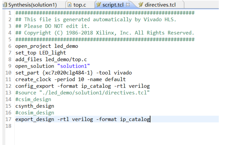 HLS实践 - 01 - 使用TCL脚本创建工程-阿里云开发者社区