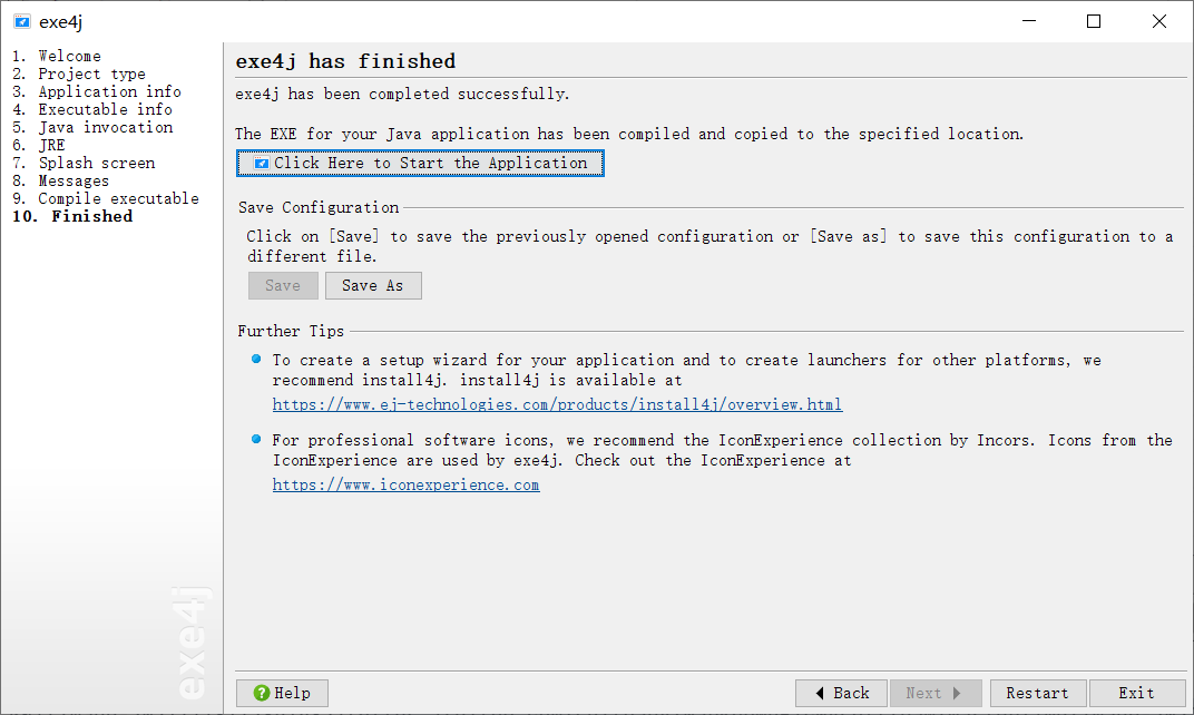 使用 exe4j 将 jar 包生成 .exe 文件（敲详细）-阿里云开发者社区