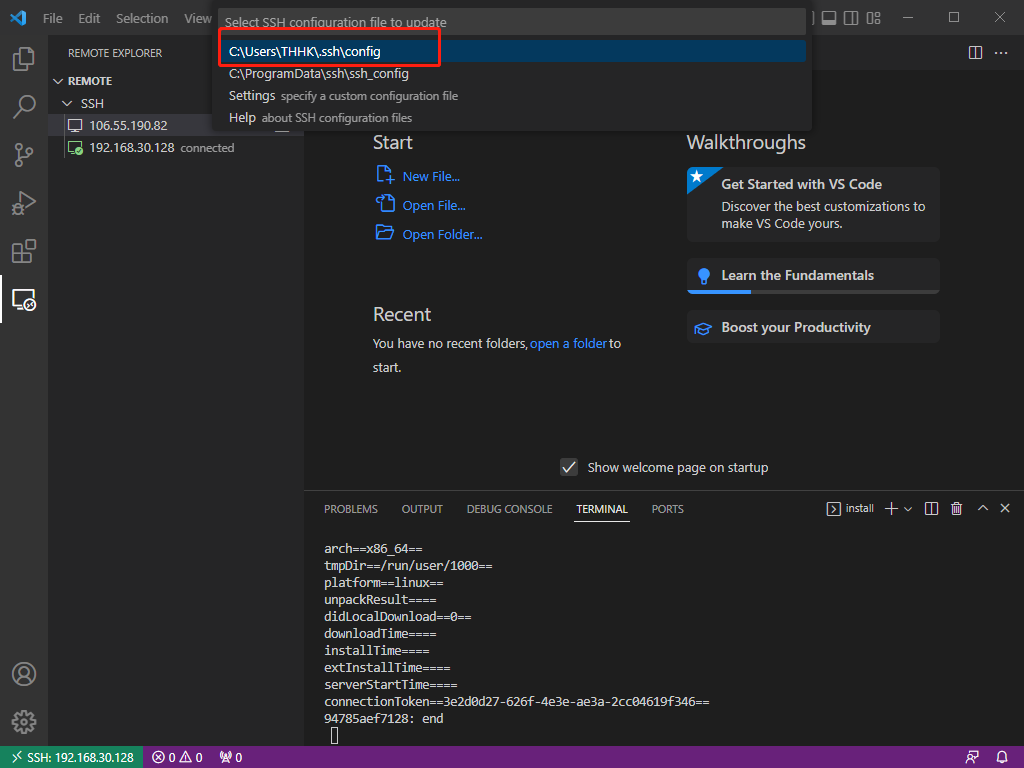 VSCode使用Remote SSH远程连接Linux服务器【远程开发】-阿里云开发者社区