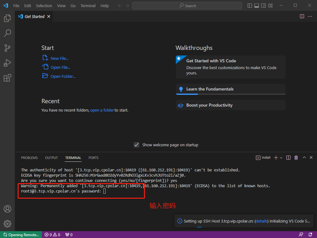 VSCode使用Remote SSH远程连接Linux服务器【远程开发】-阿里云开发者社区