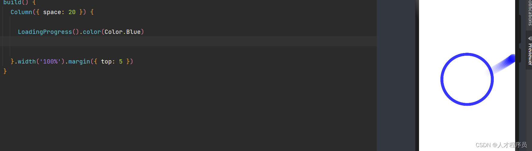 【鸿蒙软件开发】ArkTS基础组件之Gauge(环形图表)、LoadingProgress(动态加载)-阿里云开发者社区