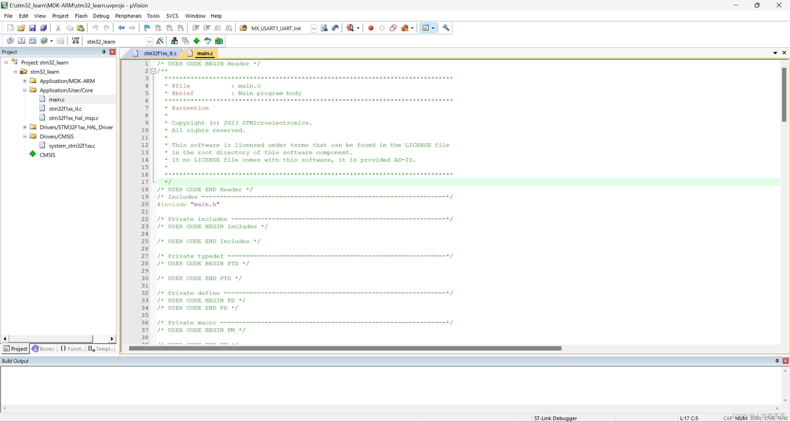 【STM32基础 CubeMX】从0带你点灯-阿里云开发者社区