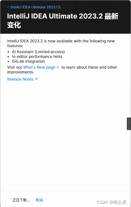 IntelliJ IDEA 2023.2正式发布，引入AI助手和GitLab集成，升级你的开发体验！( IDEA 2023.2彻底弃用Struts2，不支持Win7)-阿里云开发者社区