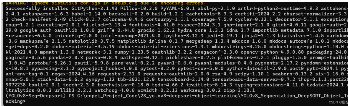 AI计算机视觉笔记二十 八：基于YOLOv8实例分割的DeepSORT多目标跟踪-阿里云开发者社区