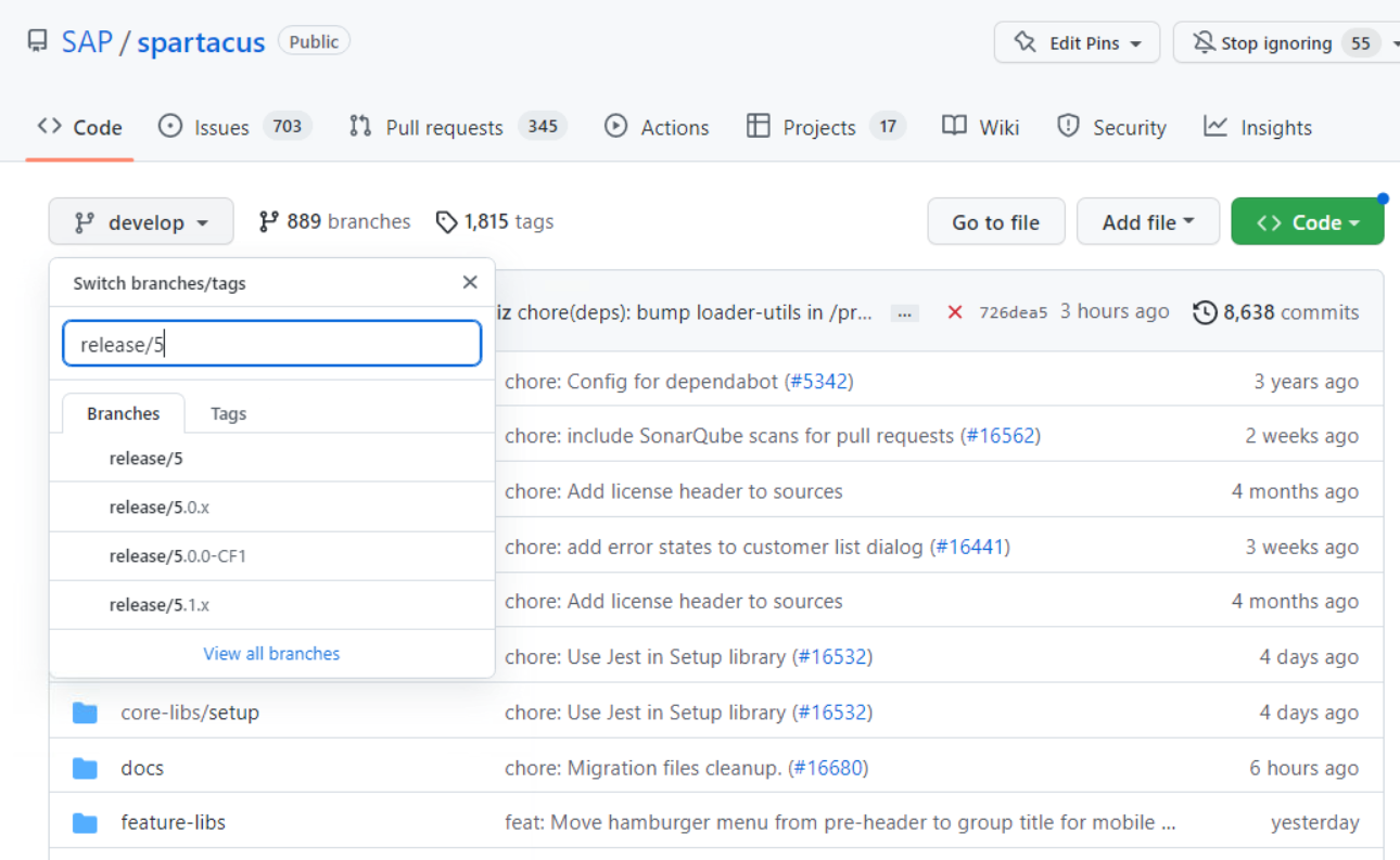 开源项目 Spartacus 的 git 提交流程规范-阿里云开发者社区