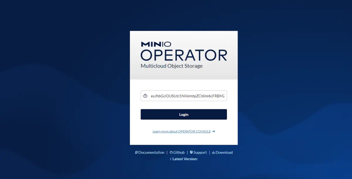 【kubernetes】在 k8s 集群上部署 Minio Operator 和 Minio Plugin-阿里云开发者社区
