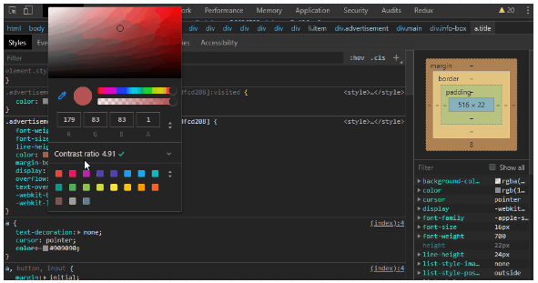 Chrome操作指南——入门篇（十二）color picker（颜色选择器）-阿里云开发者社区
