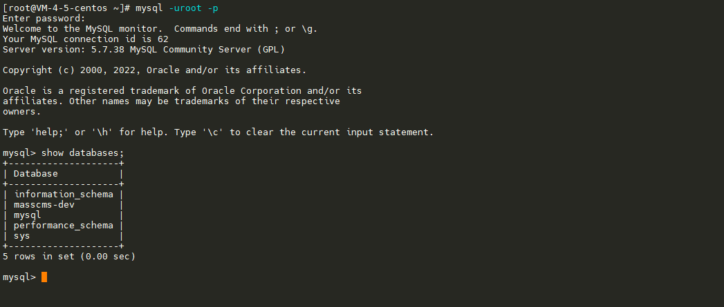 Linux安装mysql-5.7.38-阿里云开发者社区