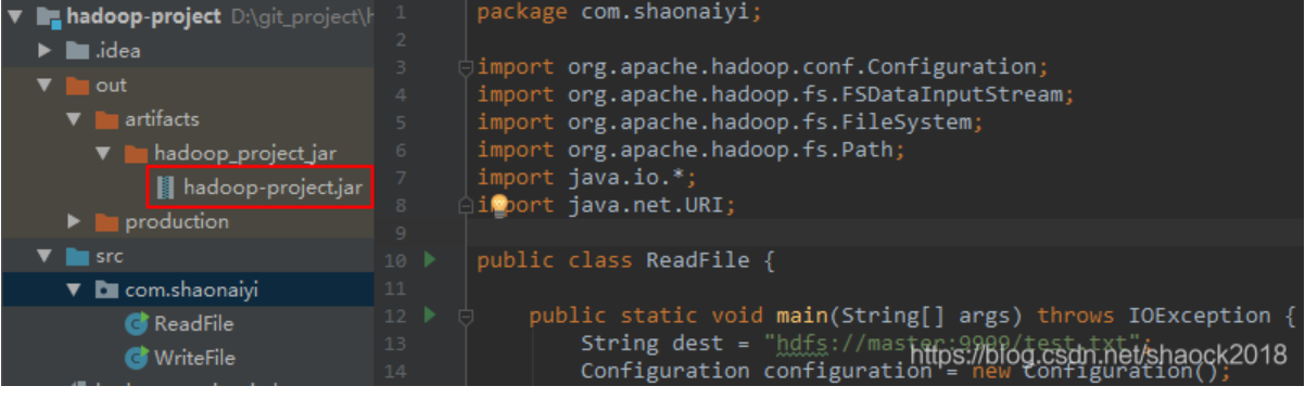 IntelliJ IDEA实现Hadoop读写HDFS文件（非Maven、离线版）-阿里云开发者社区