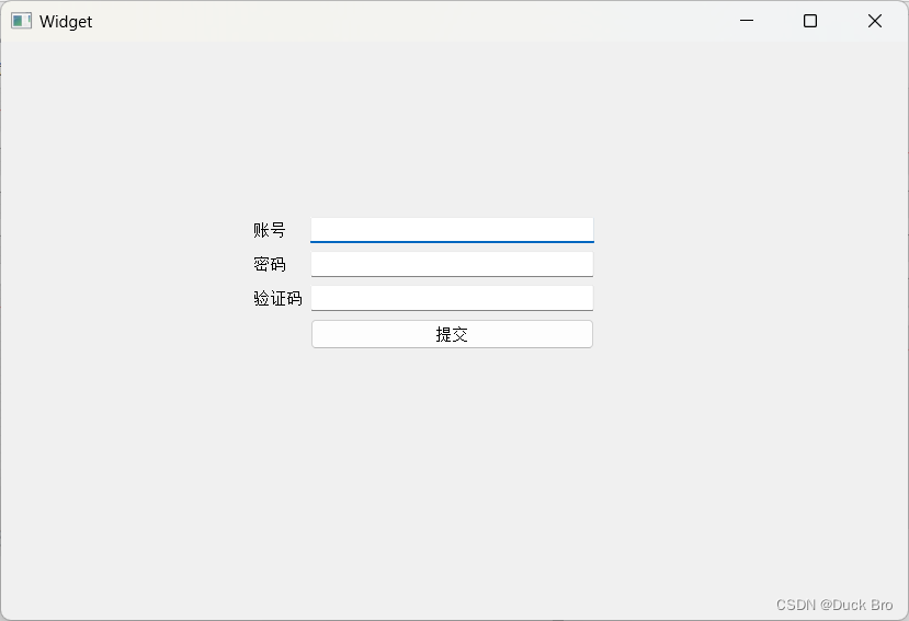 使用Qt布局管理器QFormLayout创建表单布局-开发者社区-阿里云