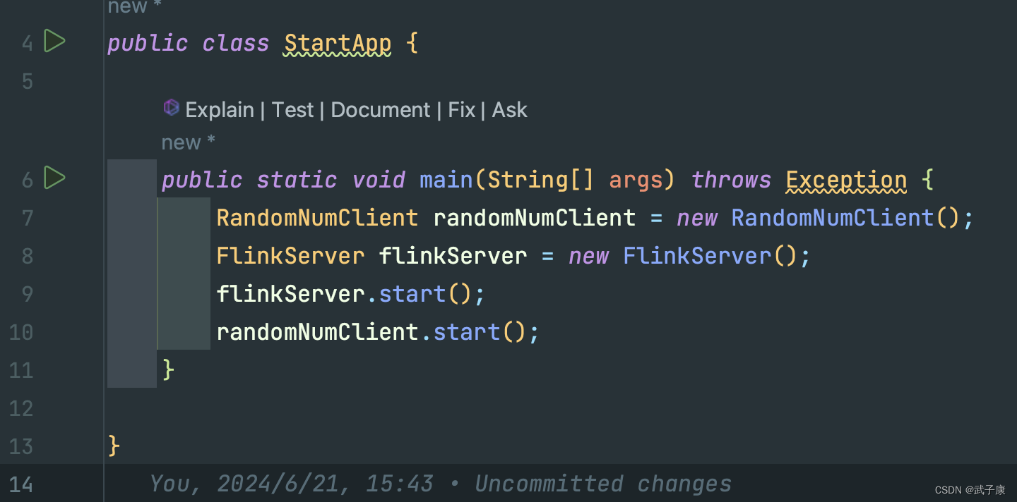 Flink-03 Flink Java 3分钟上手 Stream 给 Flink-02 DataStreamSource Socket写一个 ...