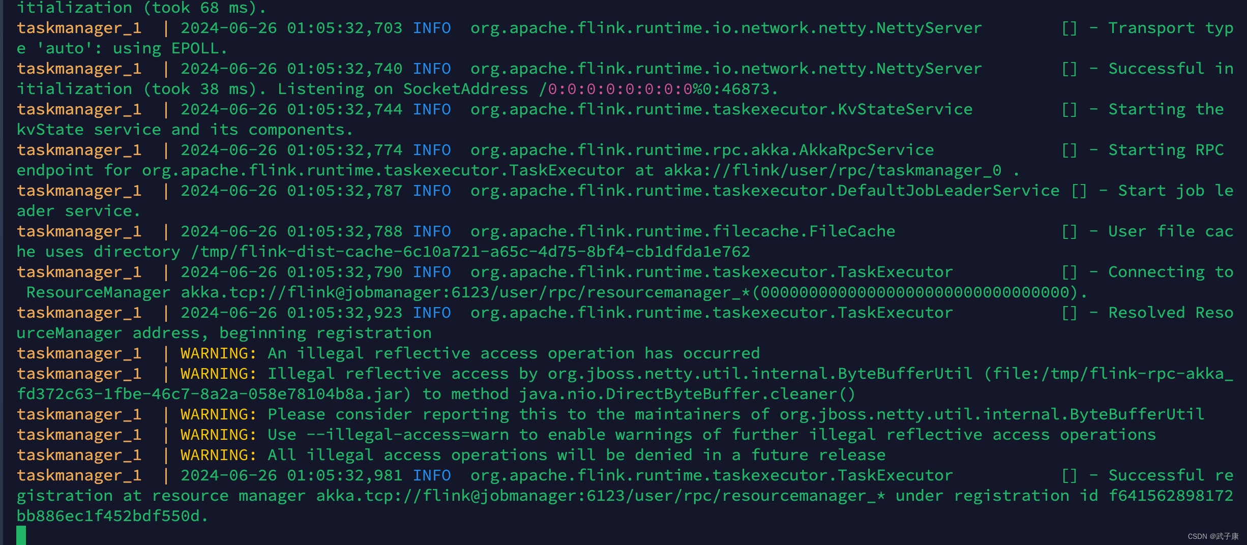 Flink-10 Flink Java 3分钟上手 Docker容器化部署 JobManager TaskManager Kafka Redis Dockerfile docker ...