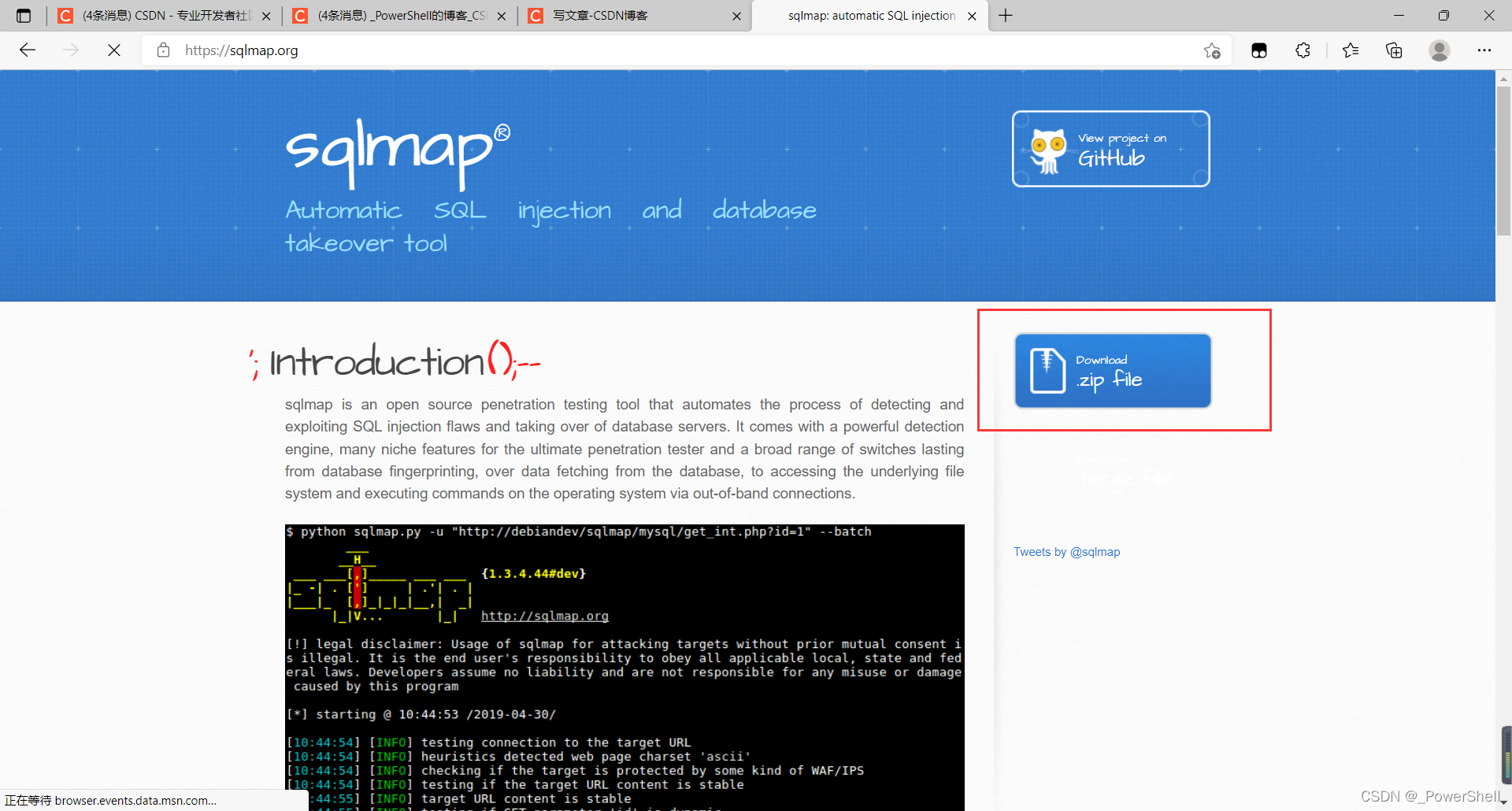 渗透工具篇 Sqlmap 详解一 Sqlmap 安装详解 阿里云开发者社区