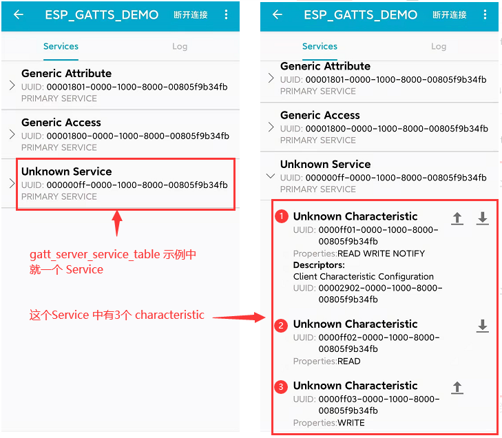 ESP-IDF蓝牙开发中使用gatt_server_service_table添加characteristic-开发者社区-阿里云