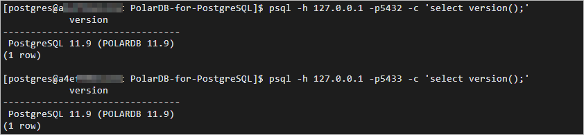 如何一键本地部署PolarDB for PostgreSQL-阿里云开发者社区