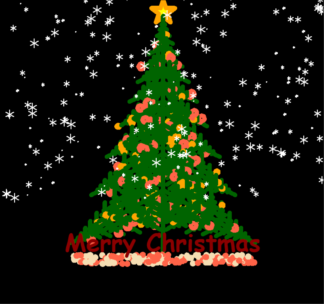 教大家用 Python 绘制几棵圣诞树~-阿里云开发者社区