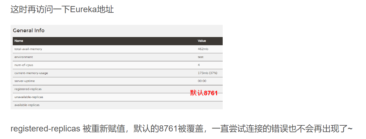 SpringCloud - Eureka报错：Connect to localhost:8761 timed out-阿里云开发者社区