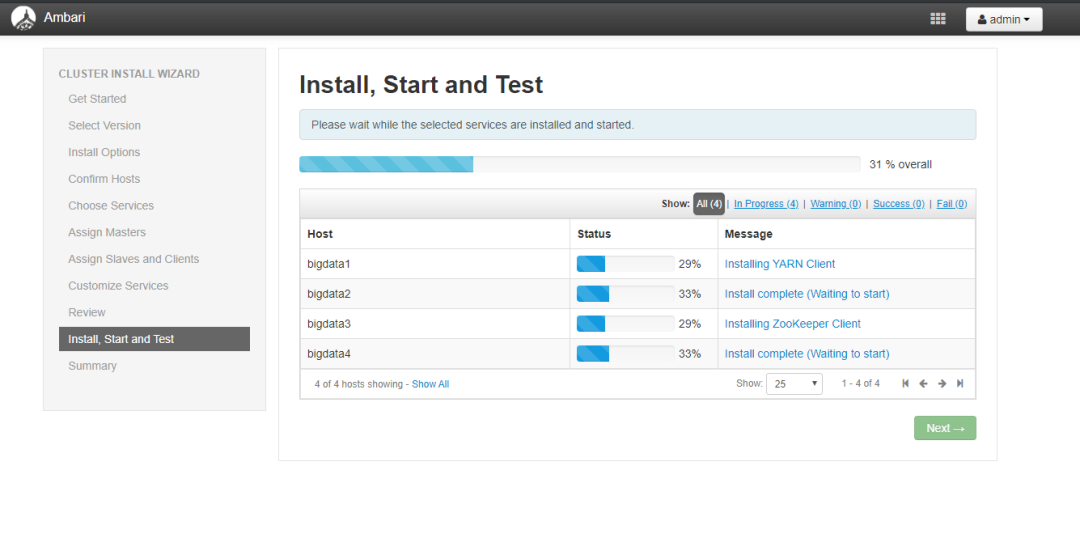 CentOS7下利用Ambari搭建HDP大数据平台（下）-阿里云开发者社区