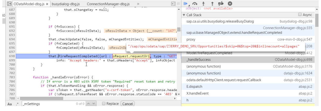 SAP UI5 busy Dialog debug-阿里云开发者社区